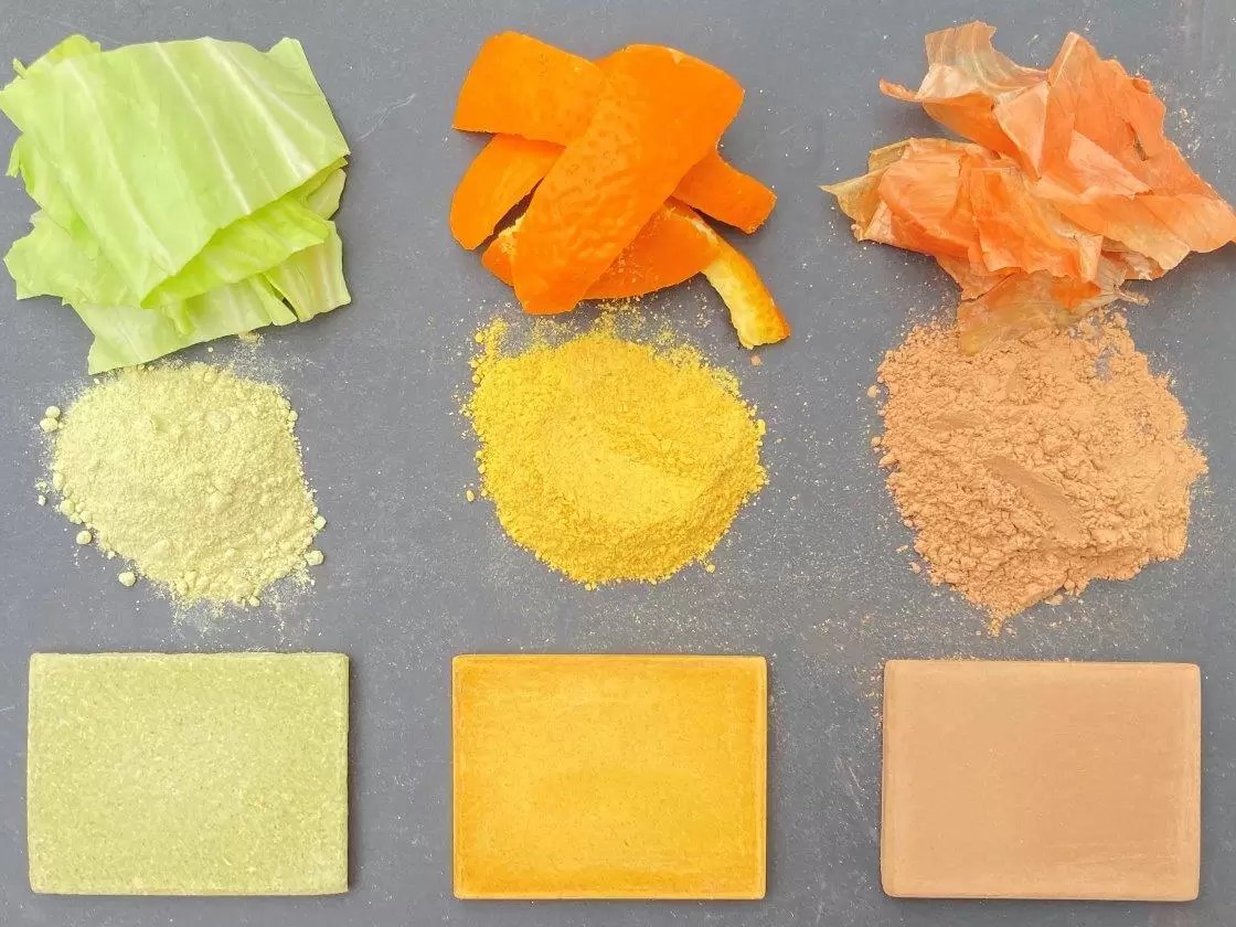 Xi măng Edible Cement làm từ rác thực phẩm | ELLE Decoration VN